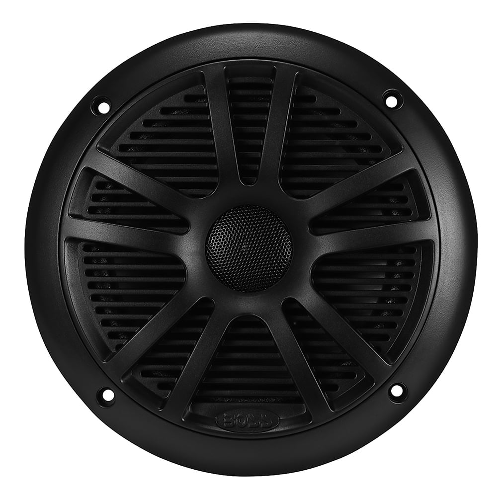 Boss Audio MR6B Marine Black 6.5" Dual Cone (Pair) 180 Watts - Walmart ...