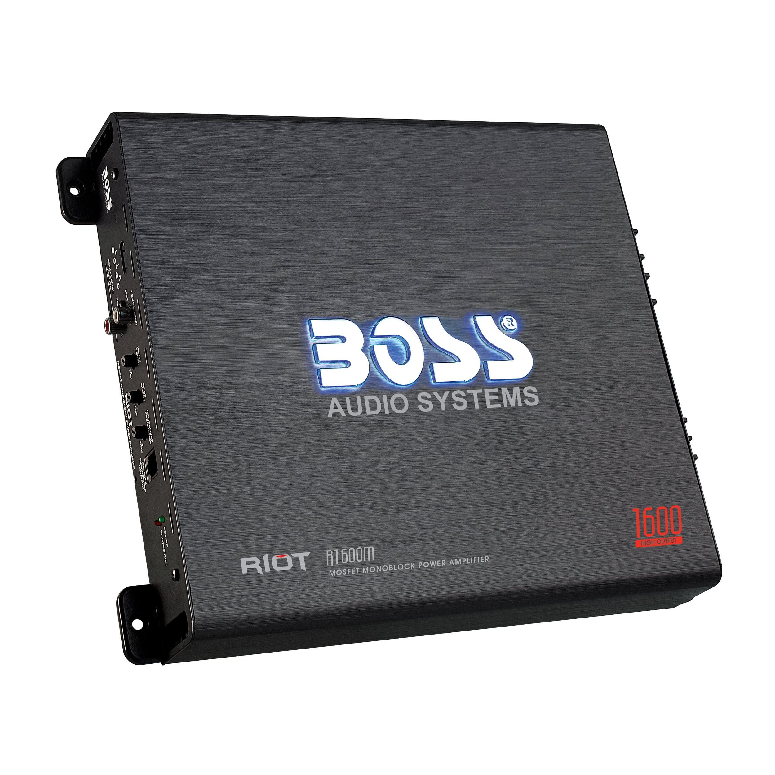 BOSS Audio Systems R1600M Riot Series 1600W Monoblock Car Amplifier ...