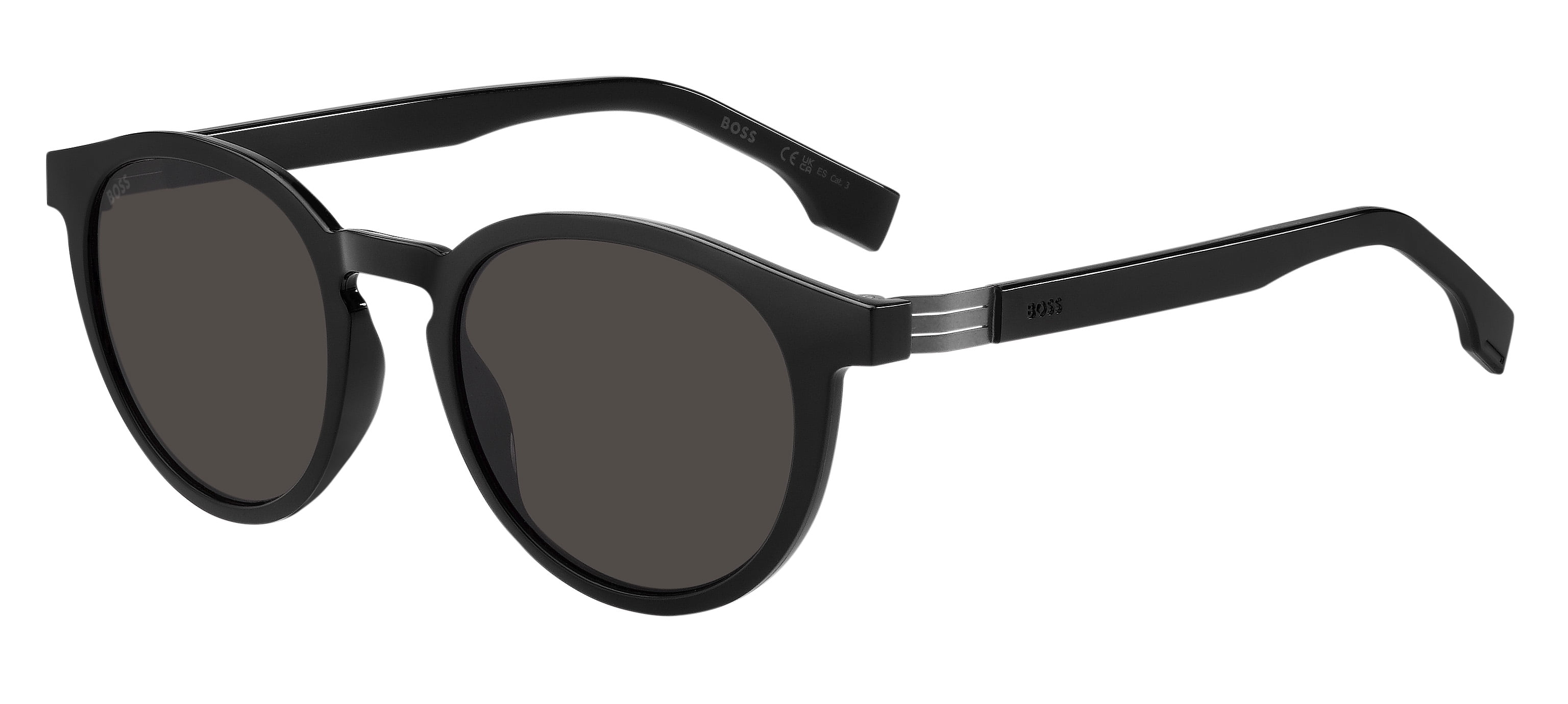 Boss - BOSS 1575/S, Round injection/propionate men BLACK/GREY - Walmart.com
