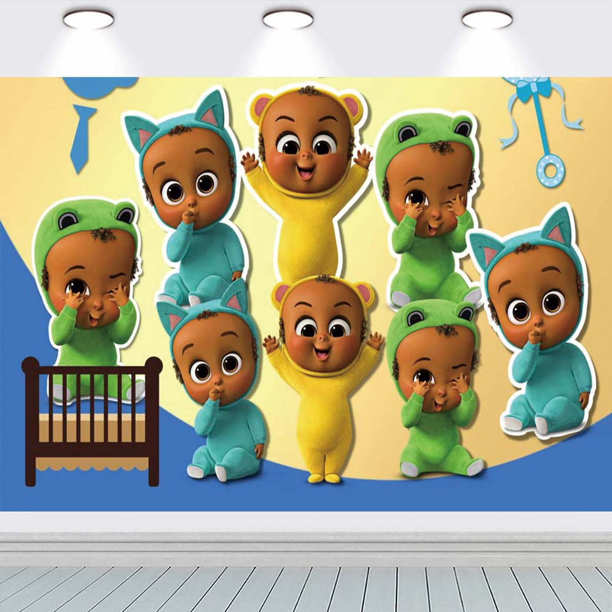 Boss Baby Africa Boy school Taspestry Wall Decor Background Backdrop ...