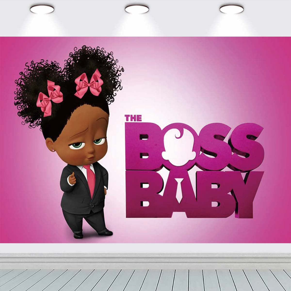 Boss Baby Africa Girl school Background Wall Decor Taspestry Poster ...