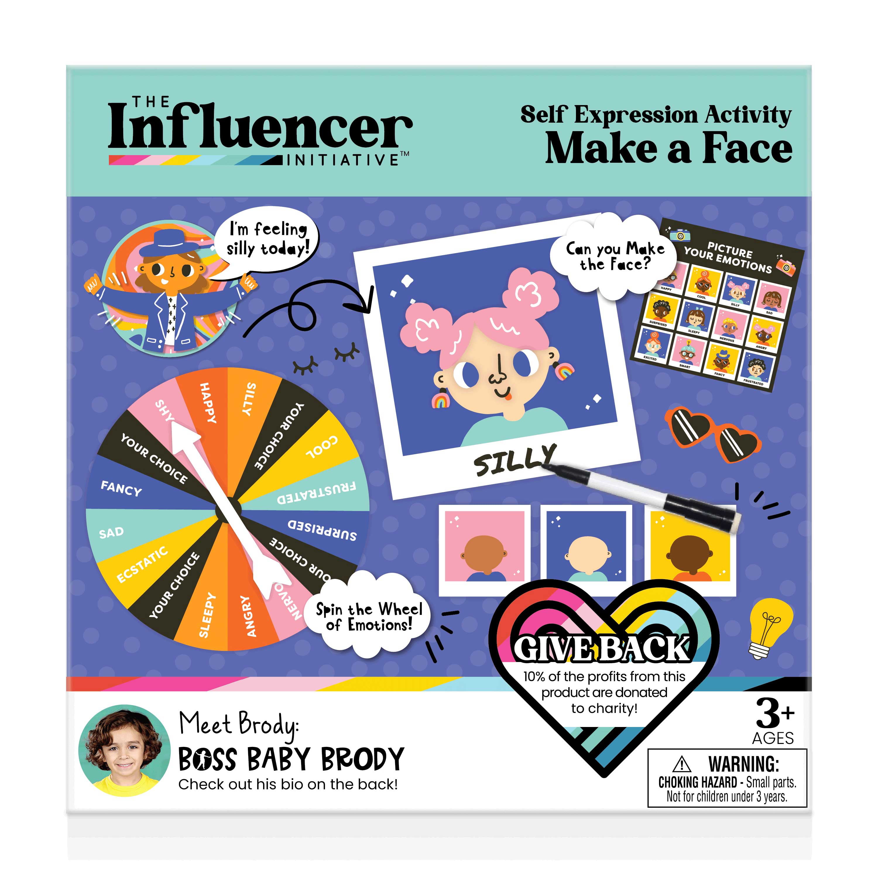 Boss Baby Brody - Influencer Initiative Make a Face, Self Expression ...