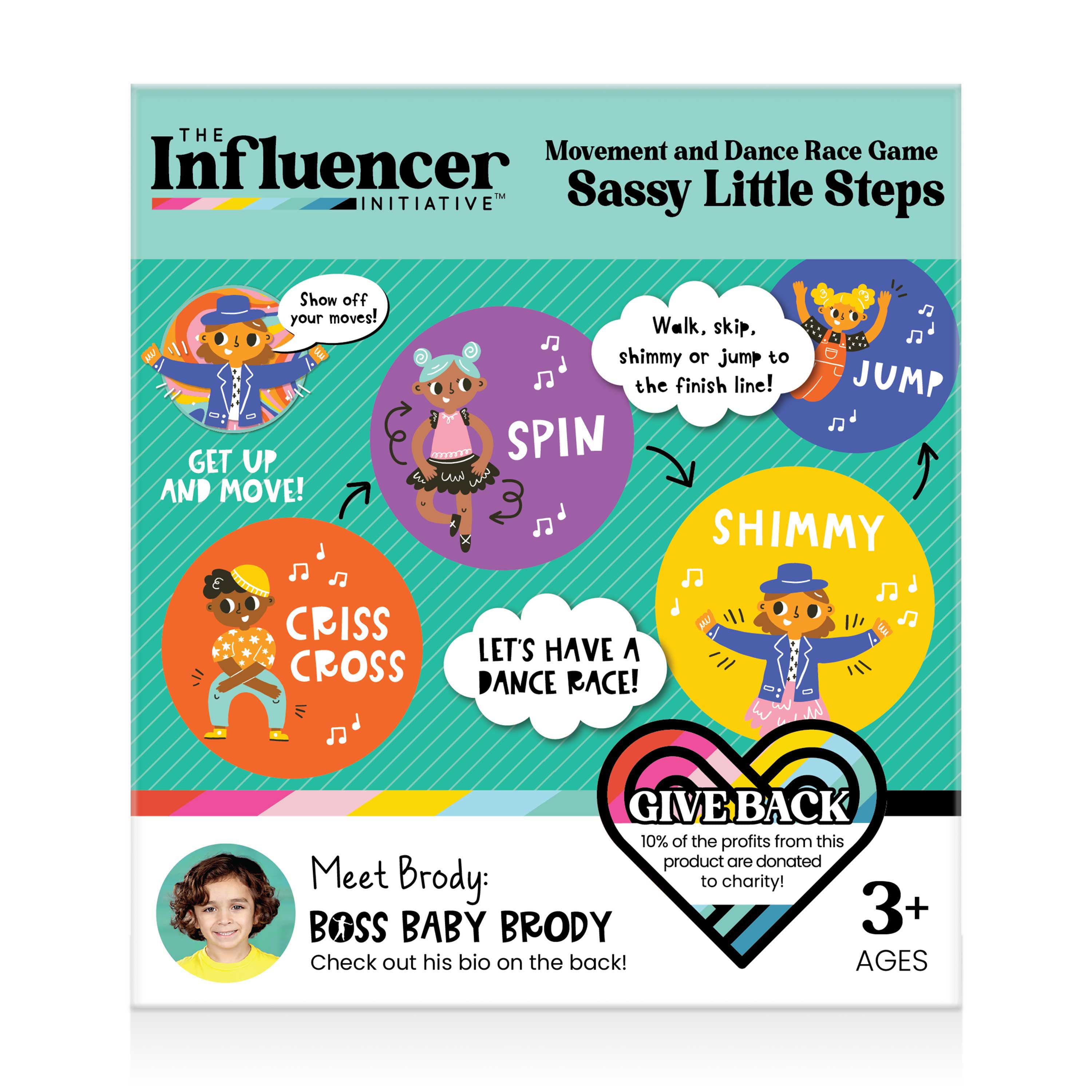Influencer Initiative Boss Baby Brody Sassy Little Steps Dance Race ...