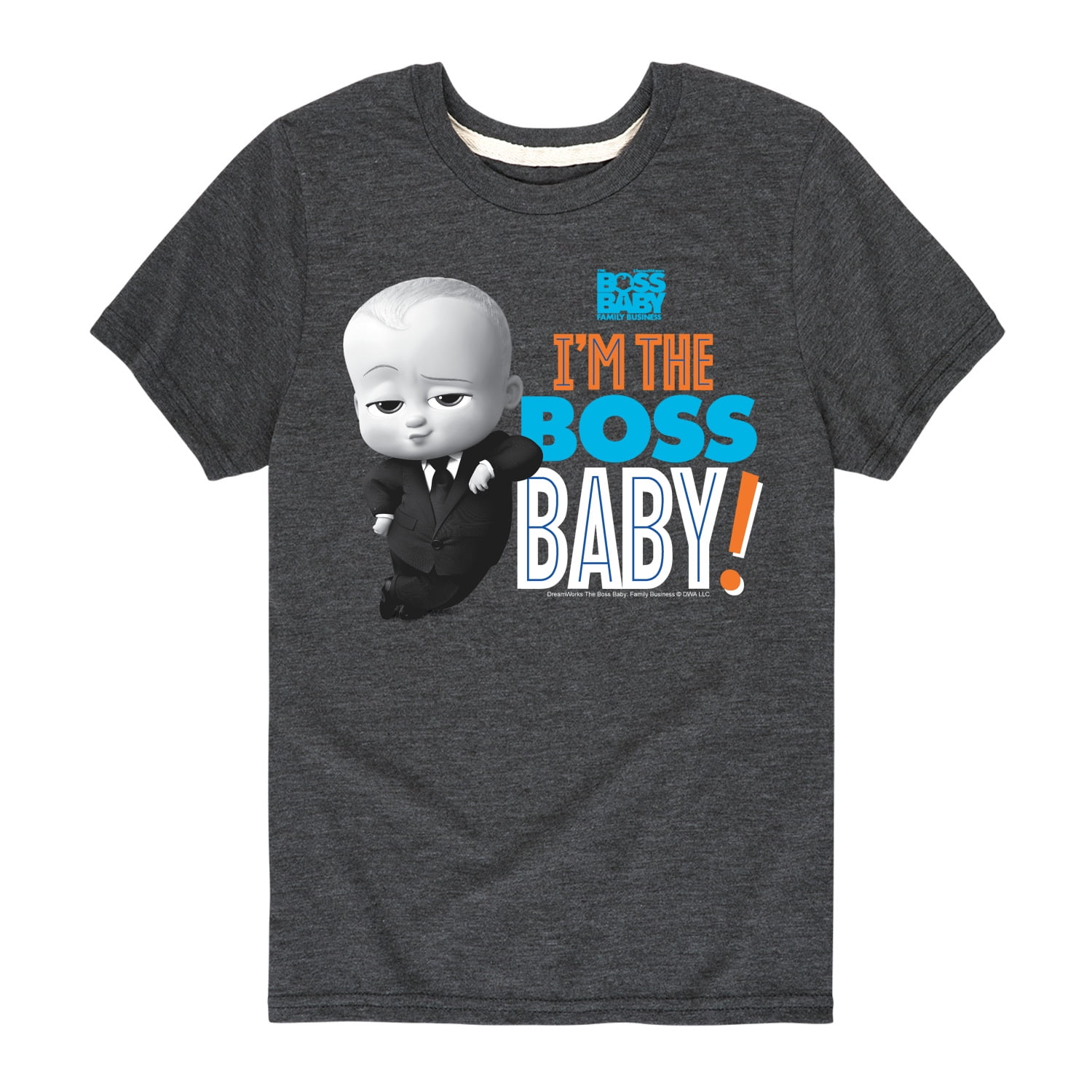 Boss Baby - I'm The Boss Baby - Toddler & Youth Short Sleeve Graphic T ...