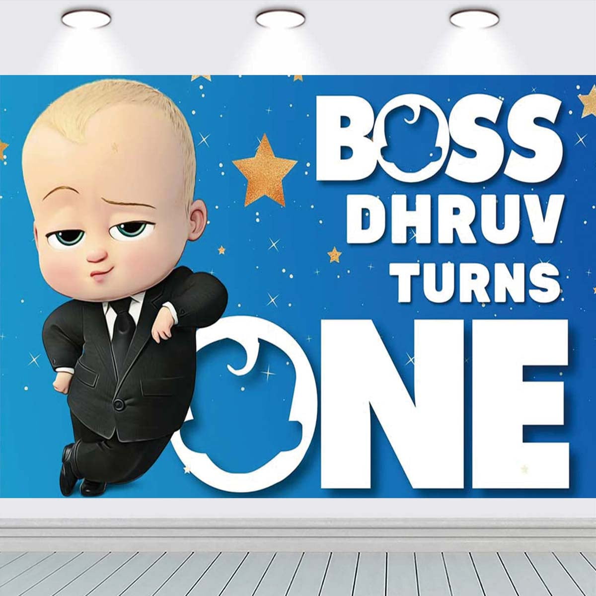 Boss Baby White Boy Taspestry Poster Banner Backdrop Background Wall ...