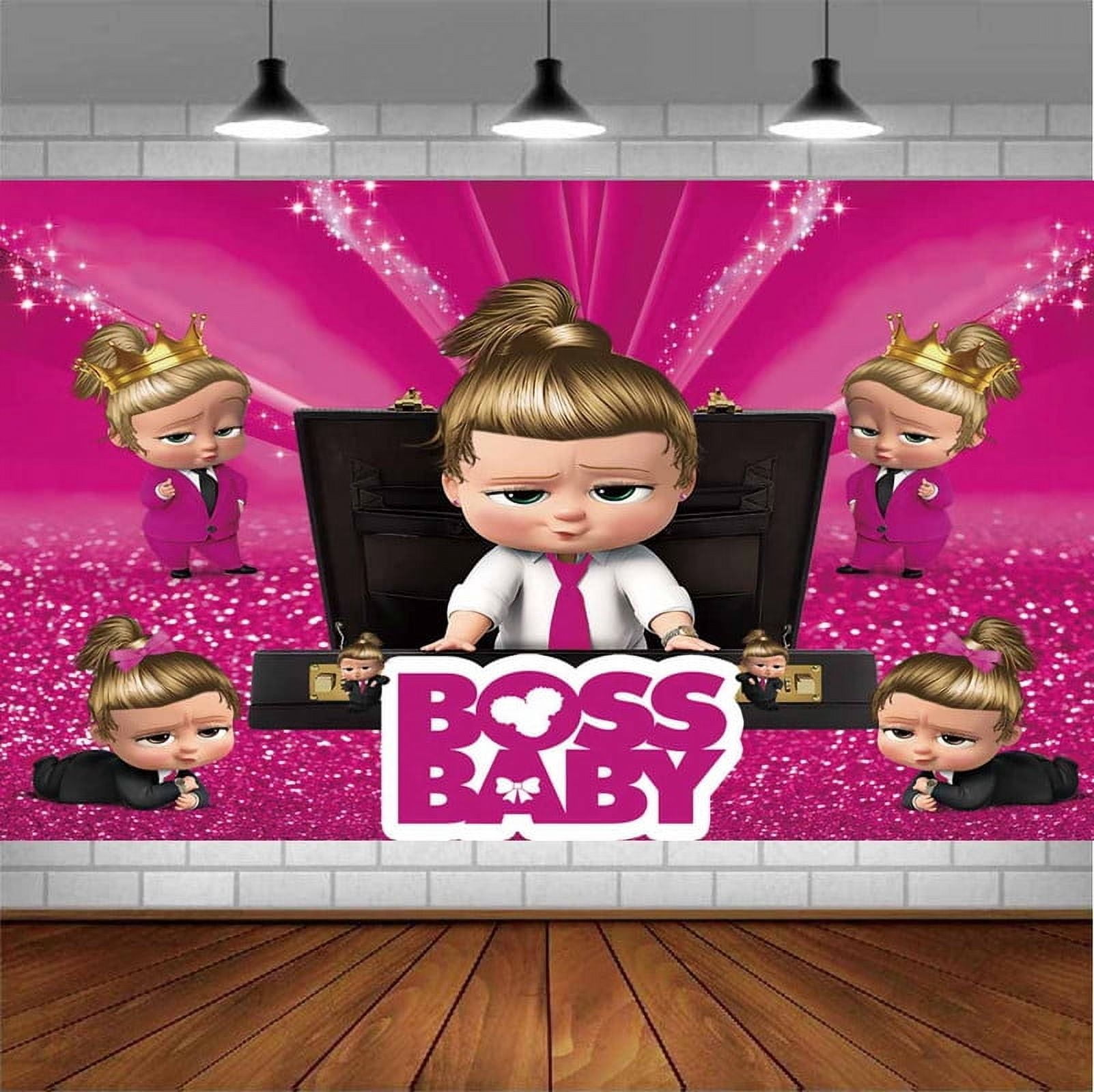 Boss Baby White Girl Taspestry Wall Decor Background Backdrop Party ...