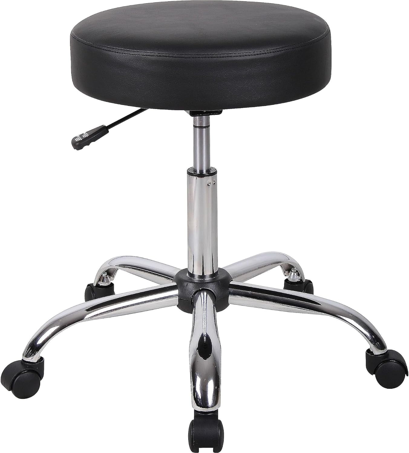 Boss Be Well Armless Medical Spa Professional Stool, Black (B240-BK ...