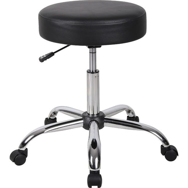 Boss Be Well Armless Medical Spa Professional Stool, Black (B240-BK ...