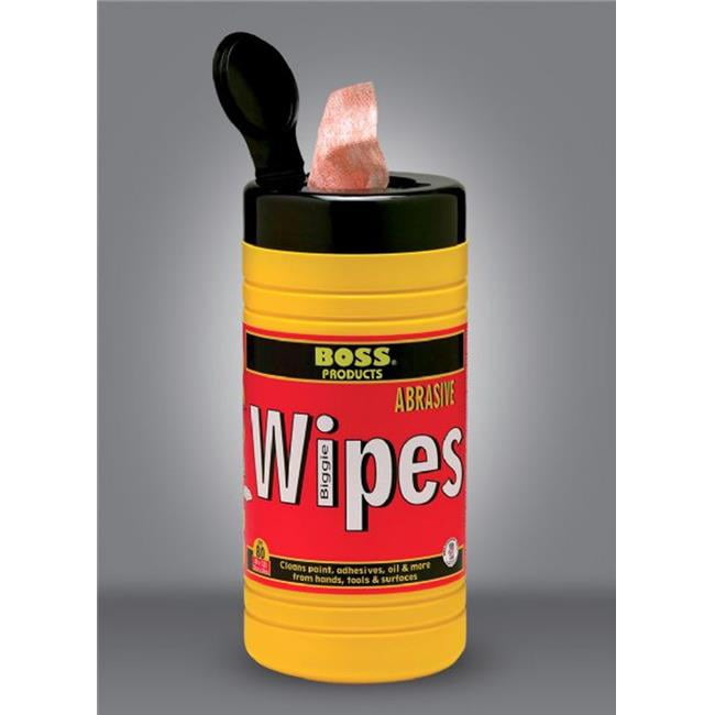 Boss Biggies Dual Sided Abrasive Wipes - Walmart.com