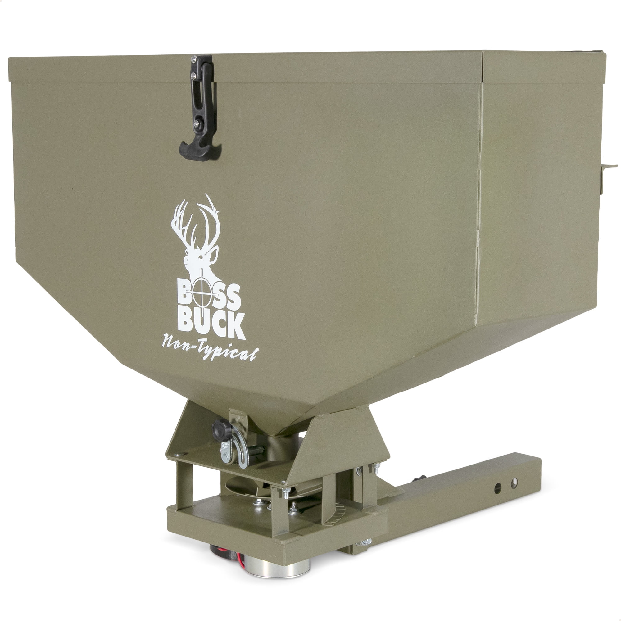 Boss Buck 80 Pound Capacity ATV Feed Spreader & Seeder, BB-1.80 Non ...