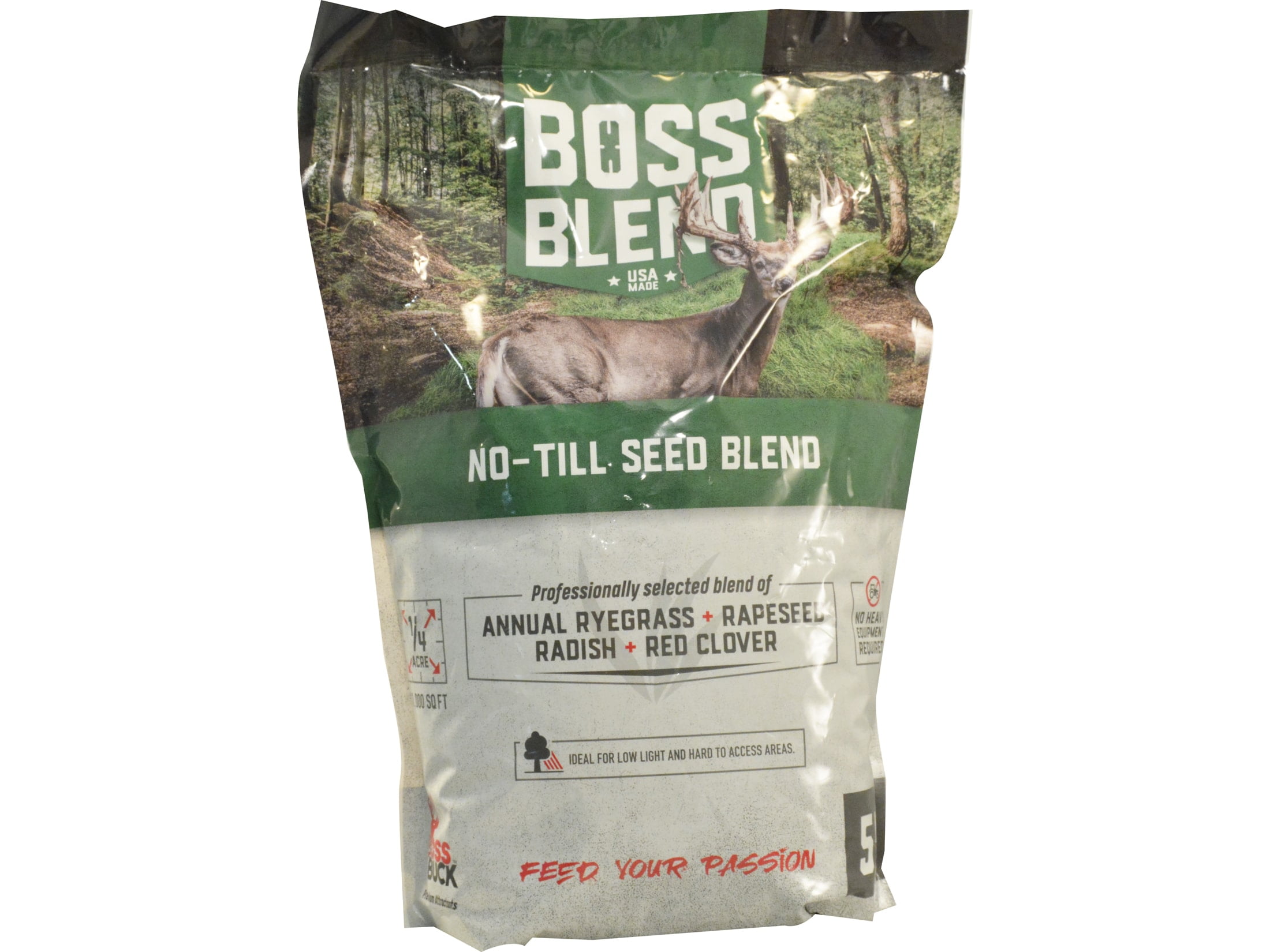 Boss Buck Boss Blend No Till Food Plot Seed 5 lb - Walmart.com