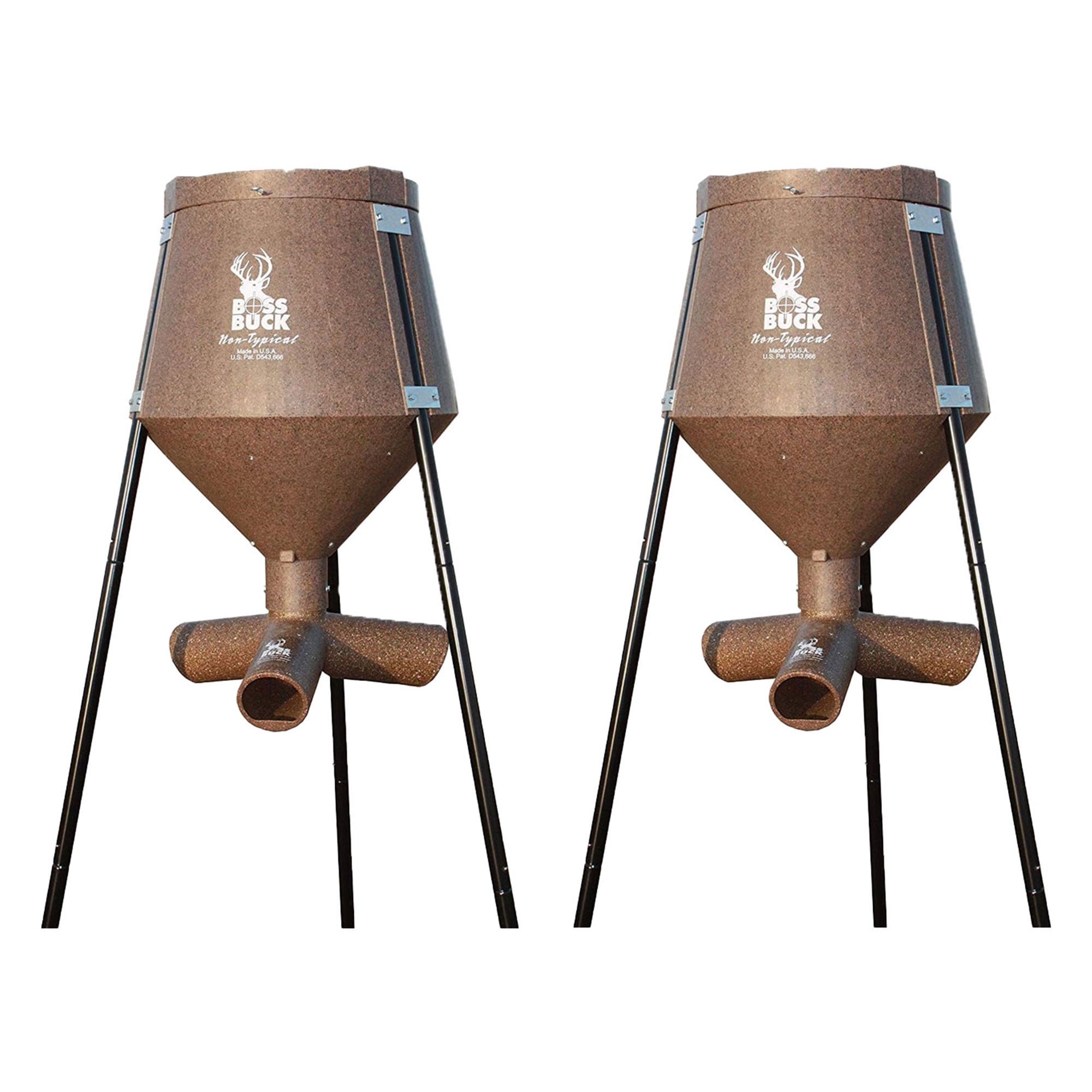 Boss Buck 200 lb Gravity Fed Tripod Deer Feed Legs, Corn & Protein ...