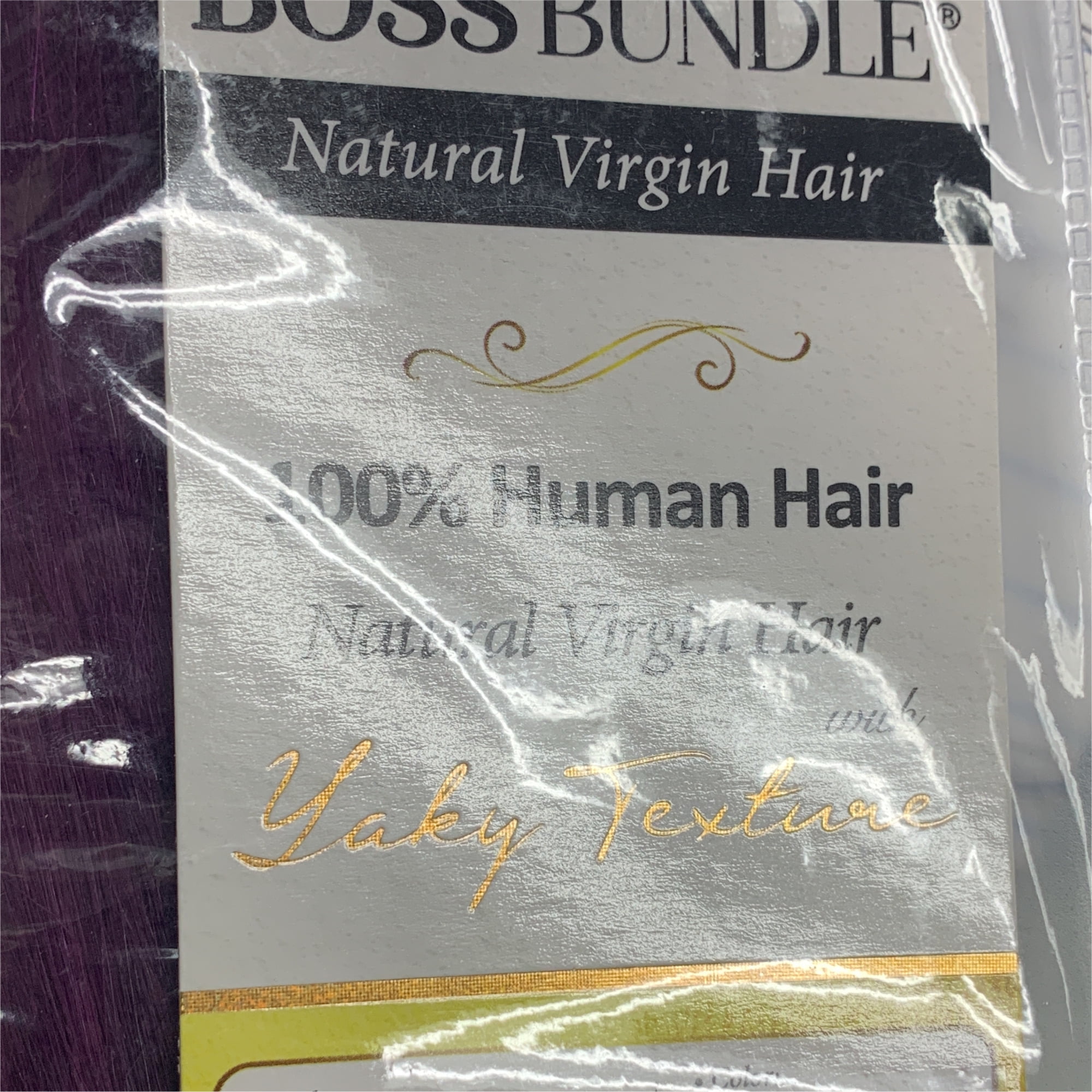 Boss Bundle 1005 Hh 16" Straight Yaky #Purple Soda - Walmart.com