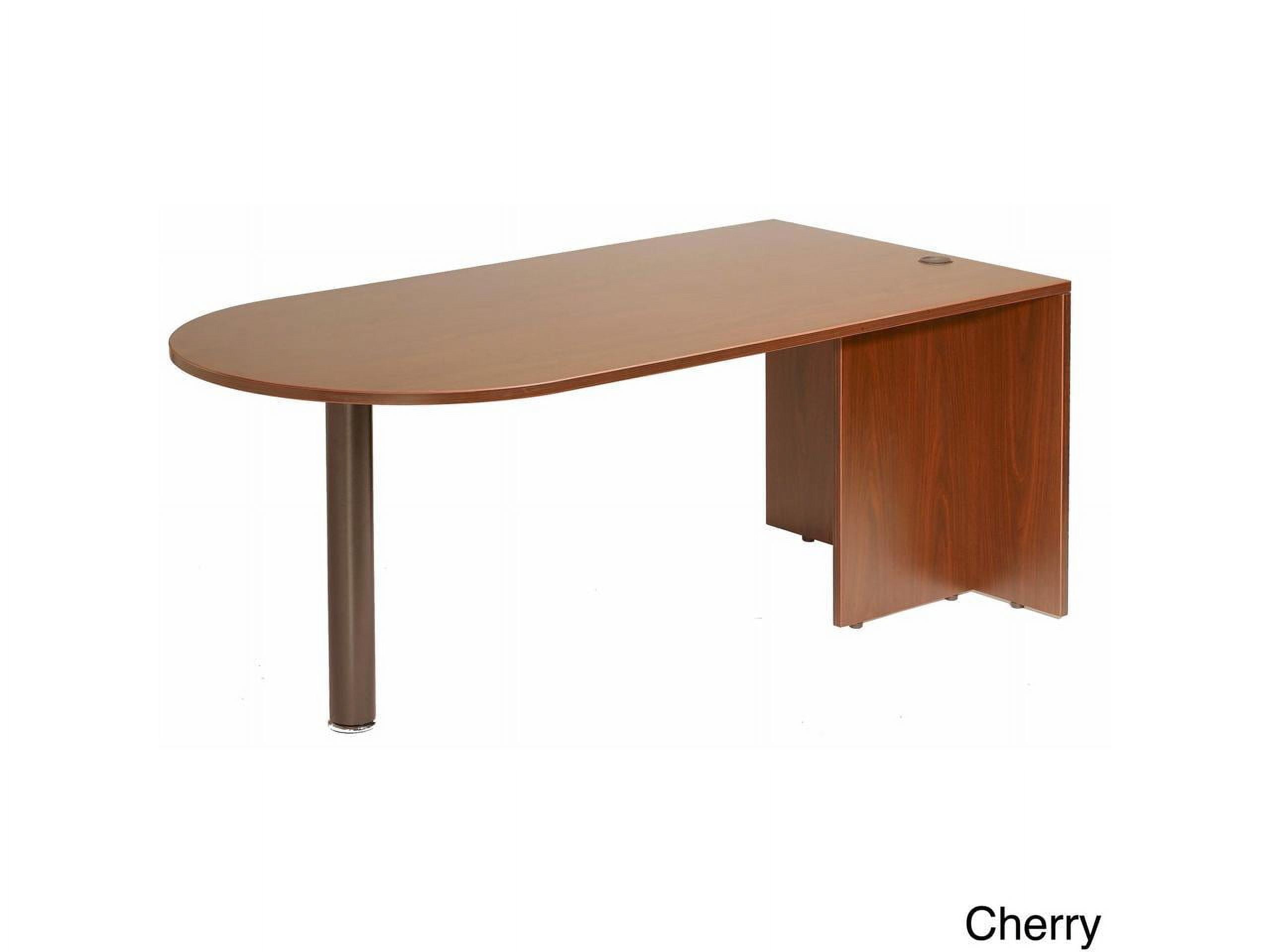 Boss Cherry or Mahogany Finished Bullet Desk - Walmart.com