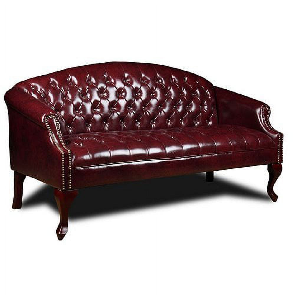 Boss Office Products BR99803-BY Classic Traditional Button Tufted Sofa ...