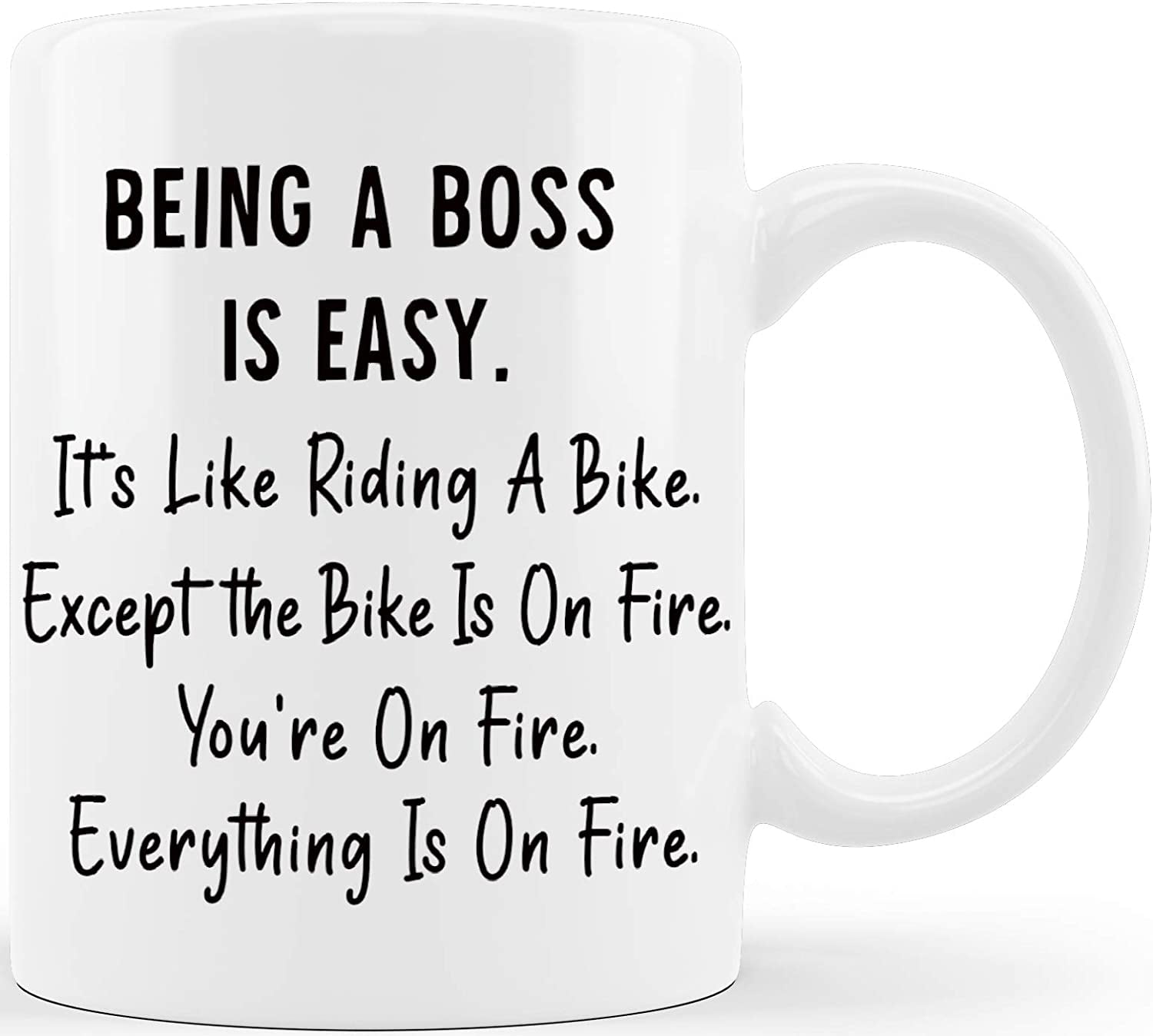 World's Great Boss Gag Gift - Funny Office Coffee Mug for Men, Women ...