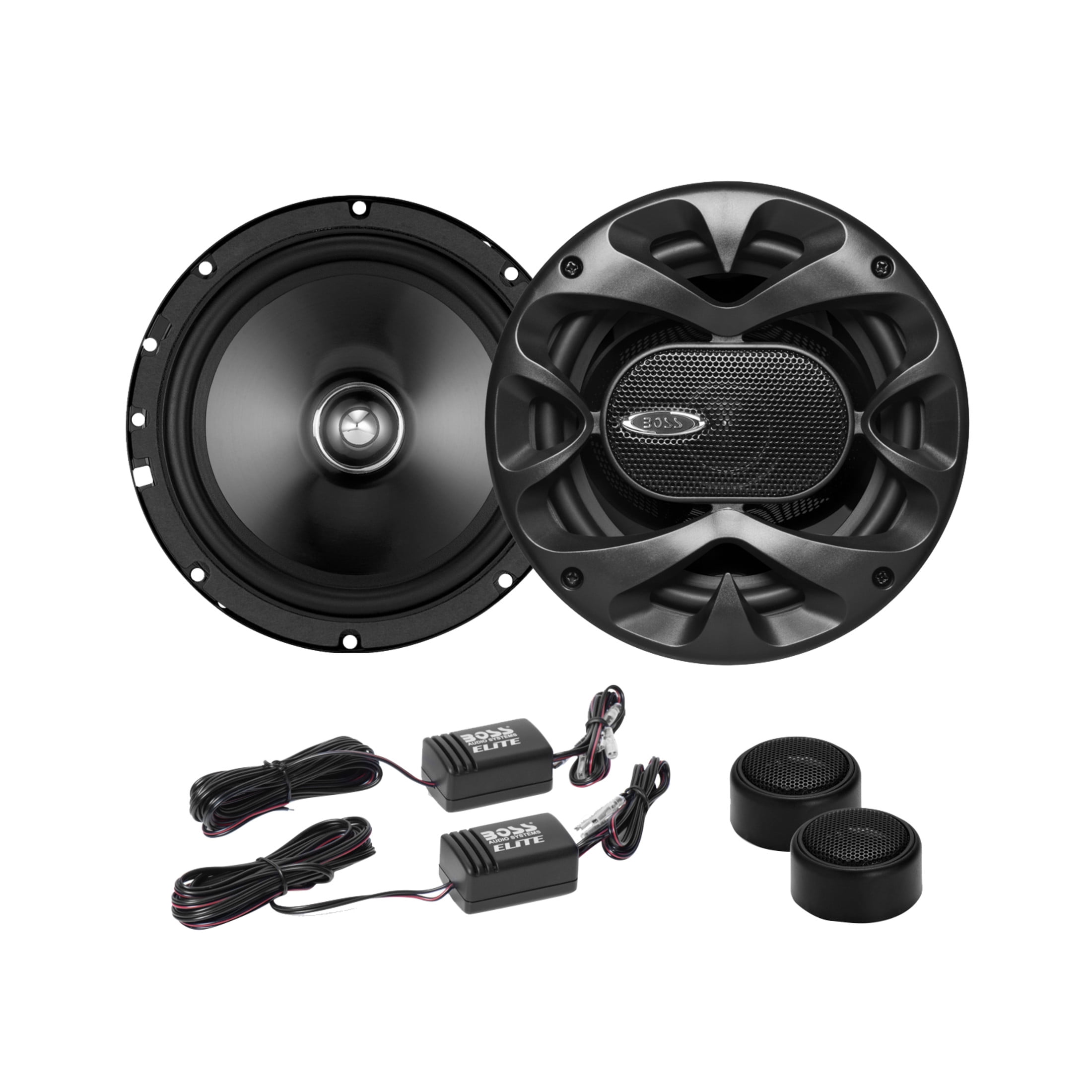 Boss Elite BCK65 350 W Max 6.5" 2-Way 4-Ohms Car Audio Component ...