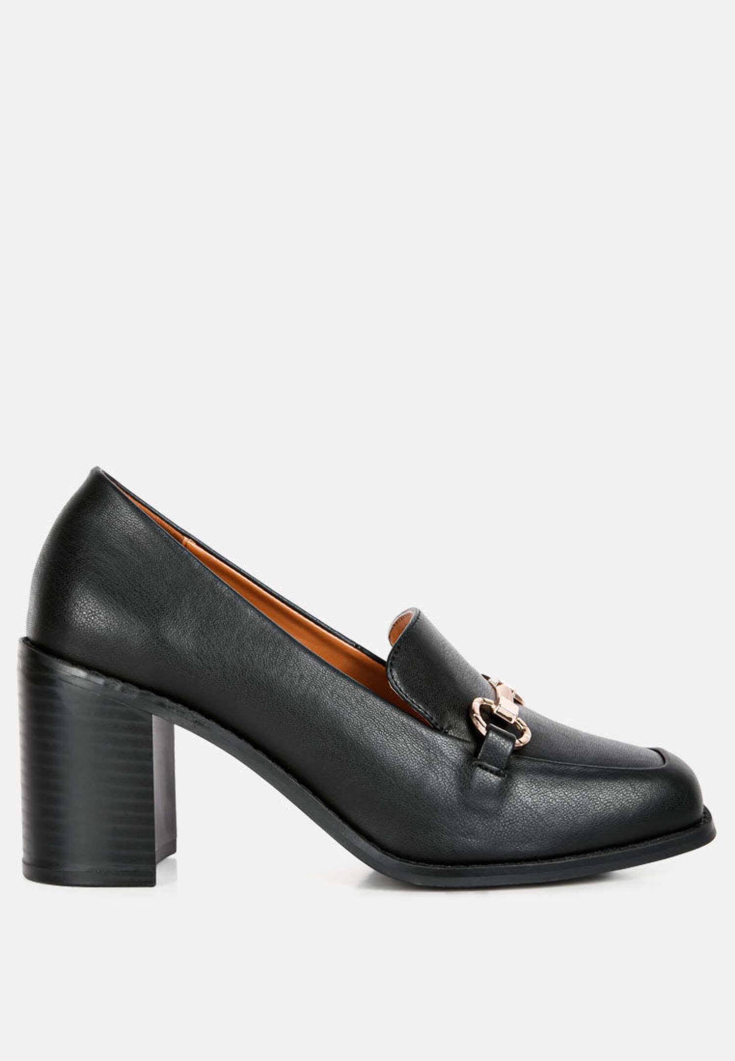 Boss Fav Classic Block Heel Loafers - Walmart.com