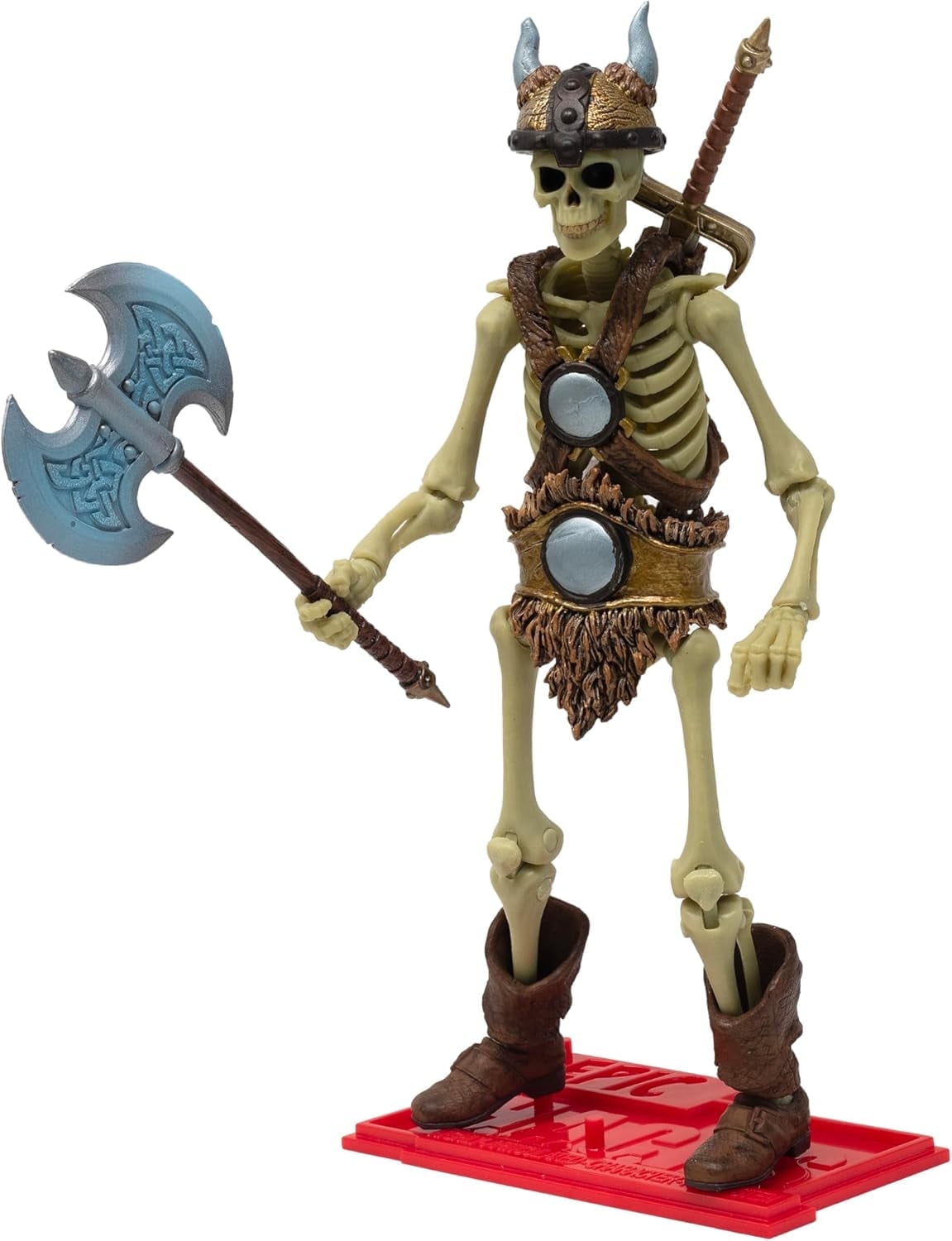 Boss Fight Studio Epic H.A.C.K.S. Barbarian Skeleton Action Figure ...