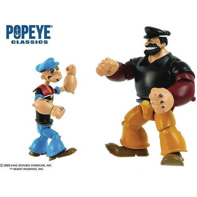 Boss Fight Studio - Popeye Classics - Popeye vs Bluto Px 1/12 Action ...