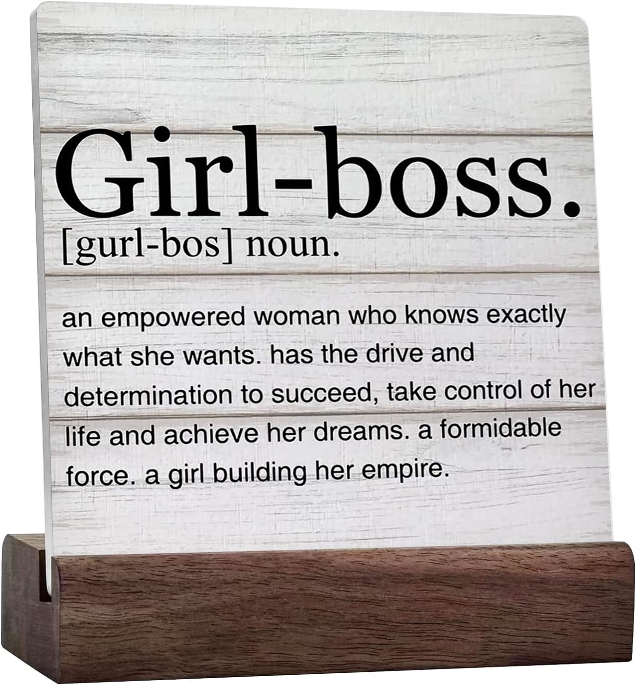 Boss Gift For Women Inspirational Girl Boss Definition Ceramic Table ...