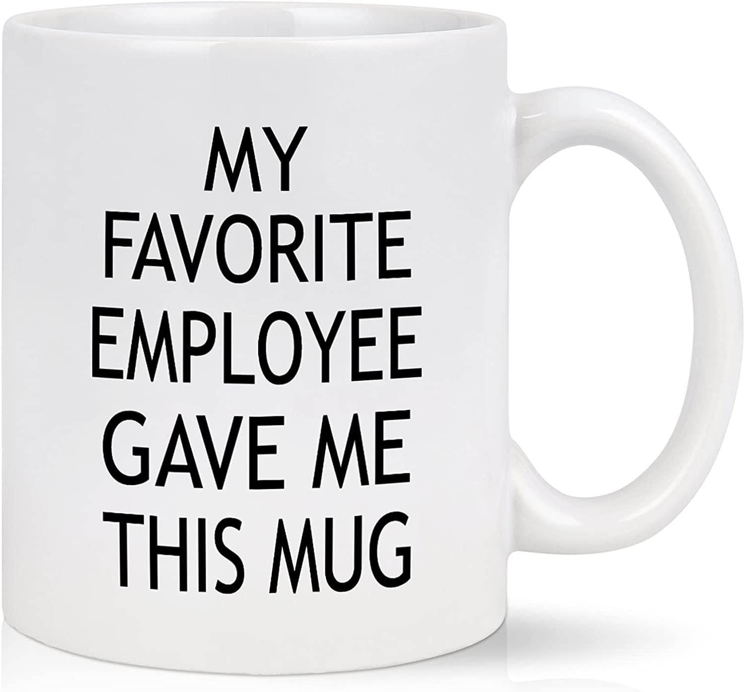 Boss Gifts, My Favorite Employee Gave Me This Mug, Bosses Day Gifts for ...