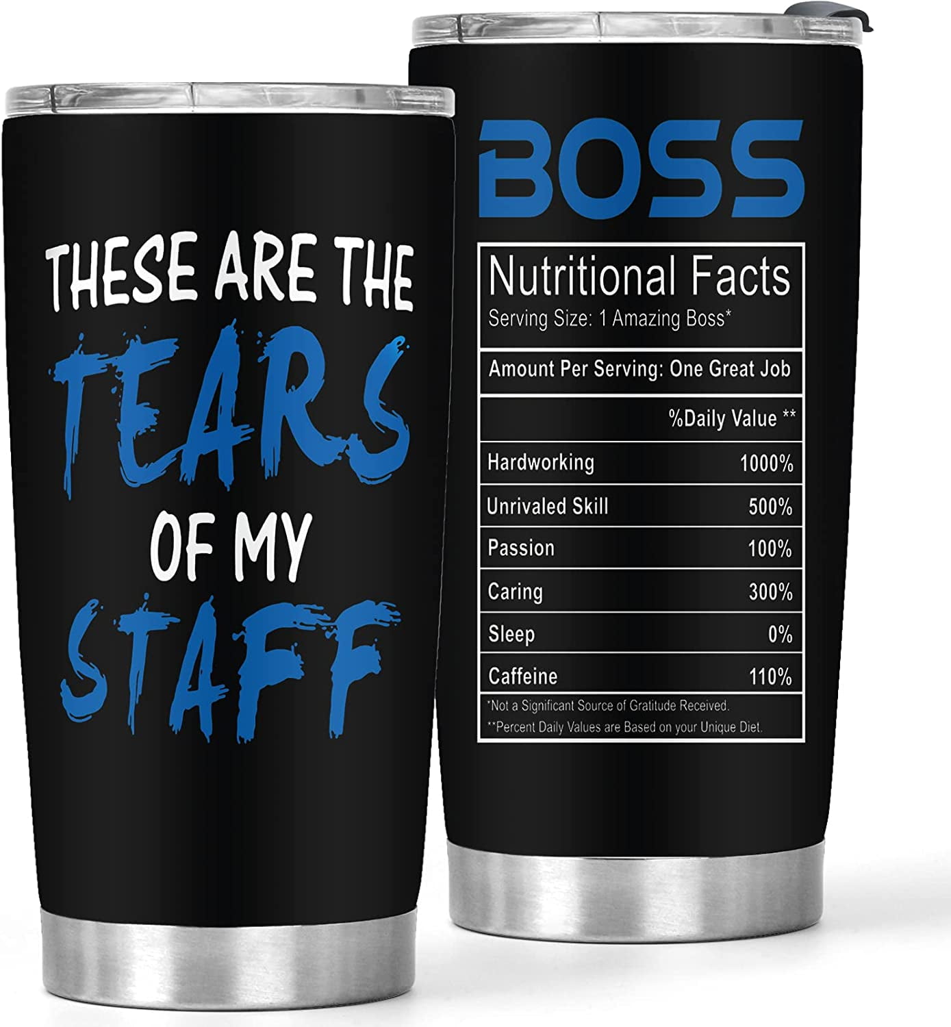 Boss Gifts for Men - 20oz Coffee Tumblers Gifts for Bosses - Funny ...
