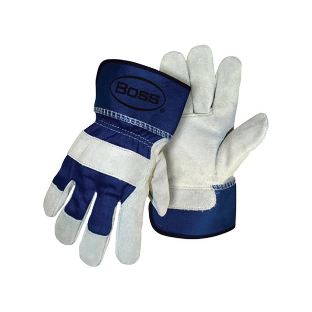 Boss Gloves 4095U Heavy Duty Select Split Cowhide Leather Palm Glove ...