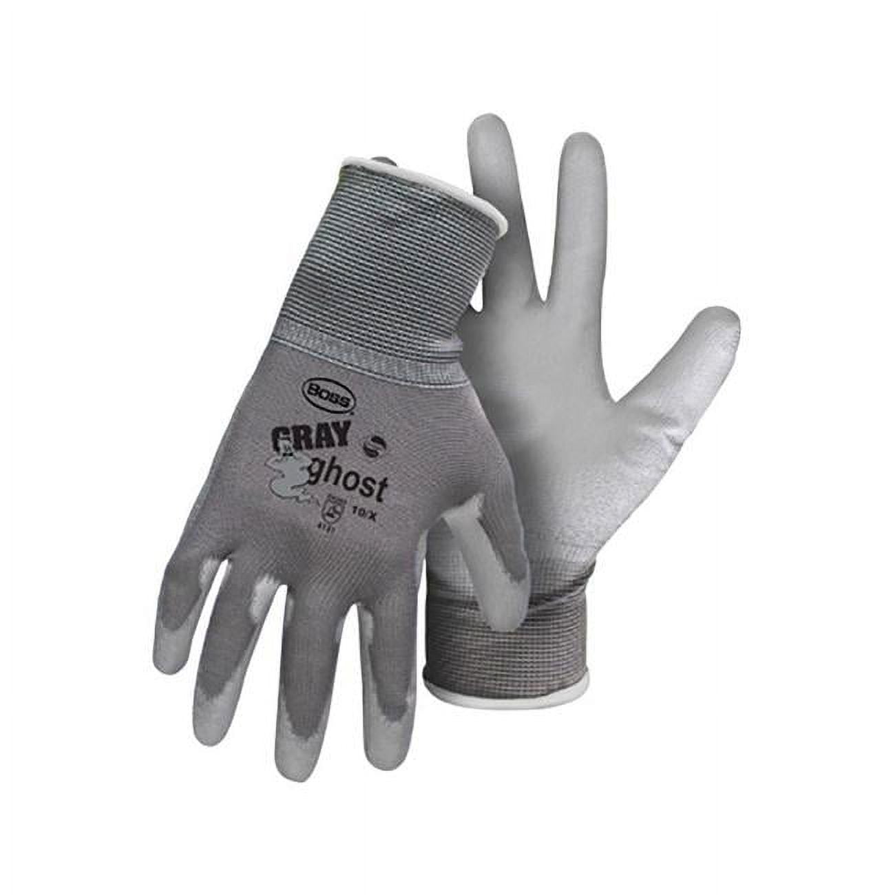 Boss Gray Ghost Mens Indoor & Outdoor Polyurethane Coated String Knit ...