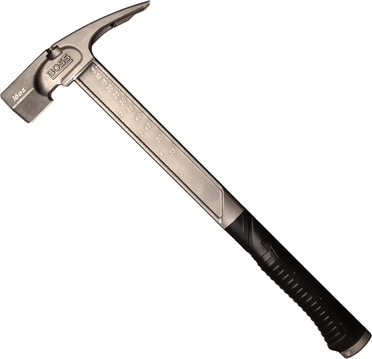 Boss Hammer 16 oz. Heavy Duty Pro Series Smooth Face Full Titanium ...