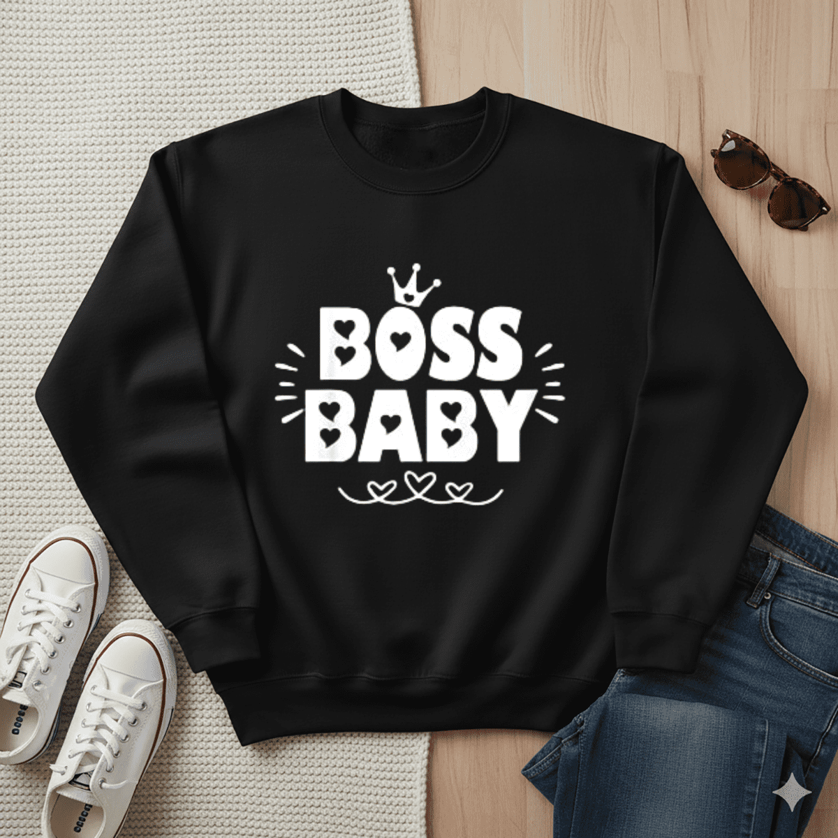 Boss Lady And Boss Baby Mommy & Me Matching Outfit Graphic For Mom ...