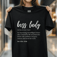 Boss Lady Definition Wife Girl Entrepreneur Business Novelty Unisex T ...