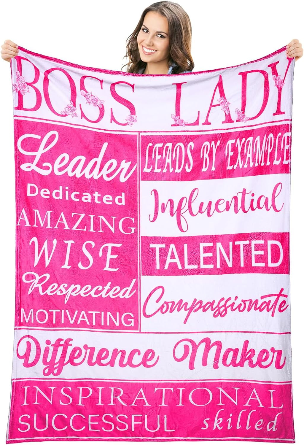 Boss Lady Gifts Boss Lady Blanket Boss Day Gifts Boss Lady Office Decor ...