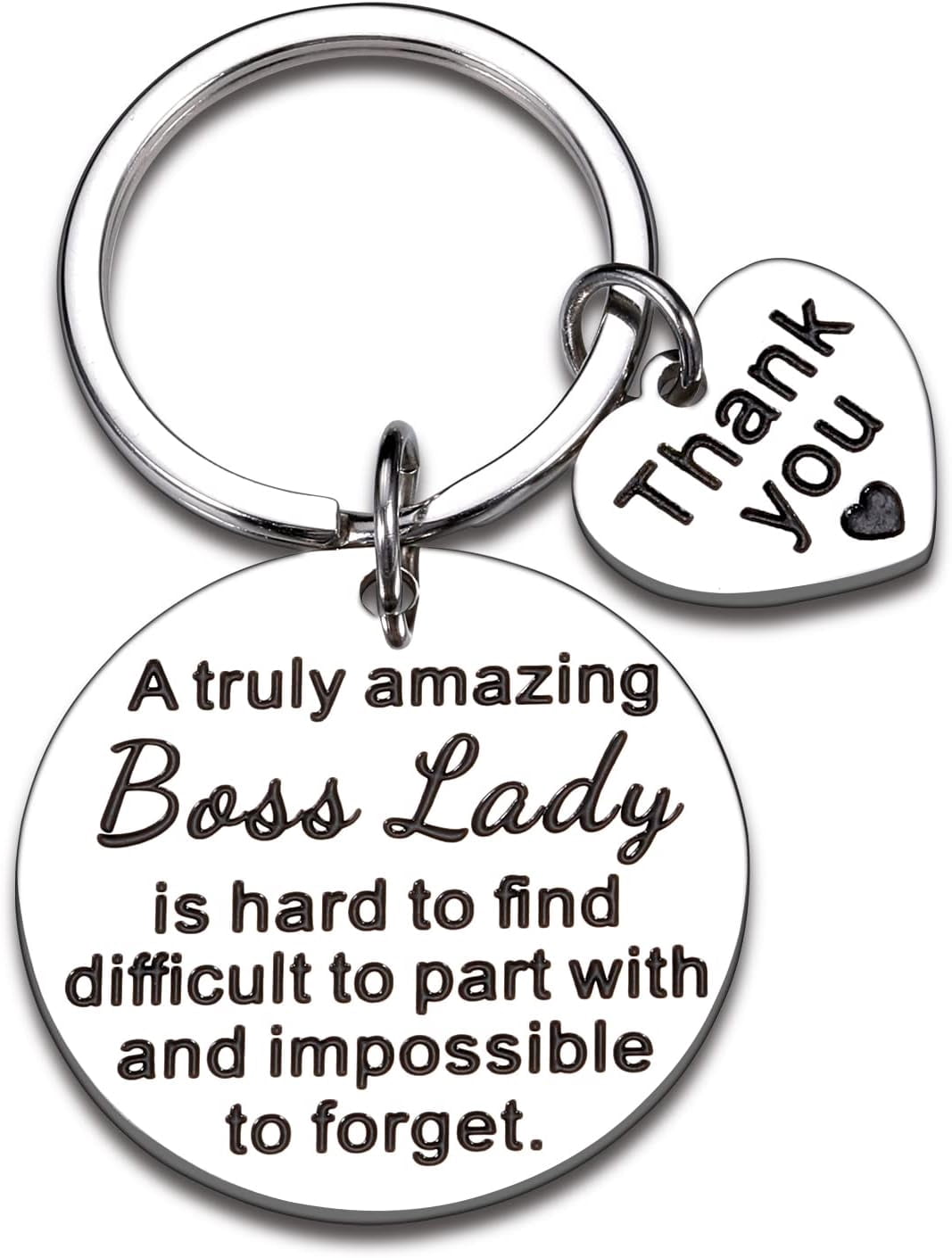 Boss Lady Gifts for Women Boss Day Appreciation Keychain for Girl Boss ...