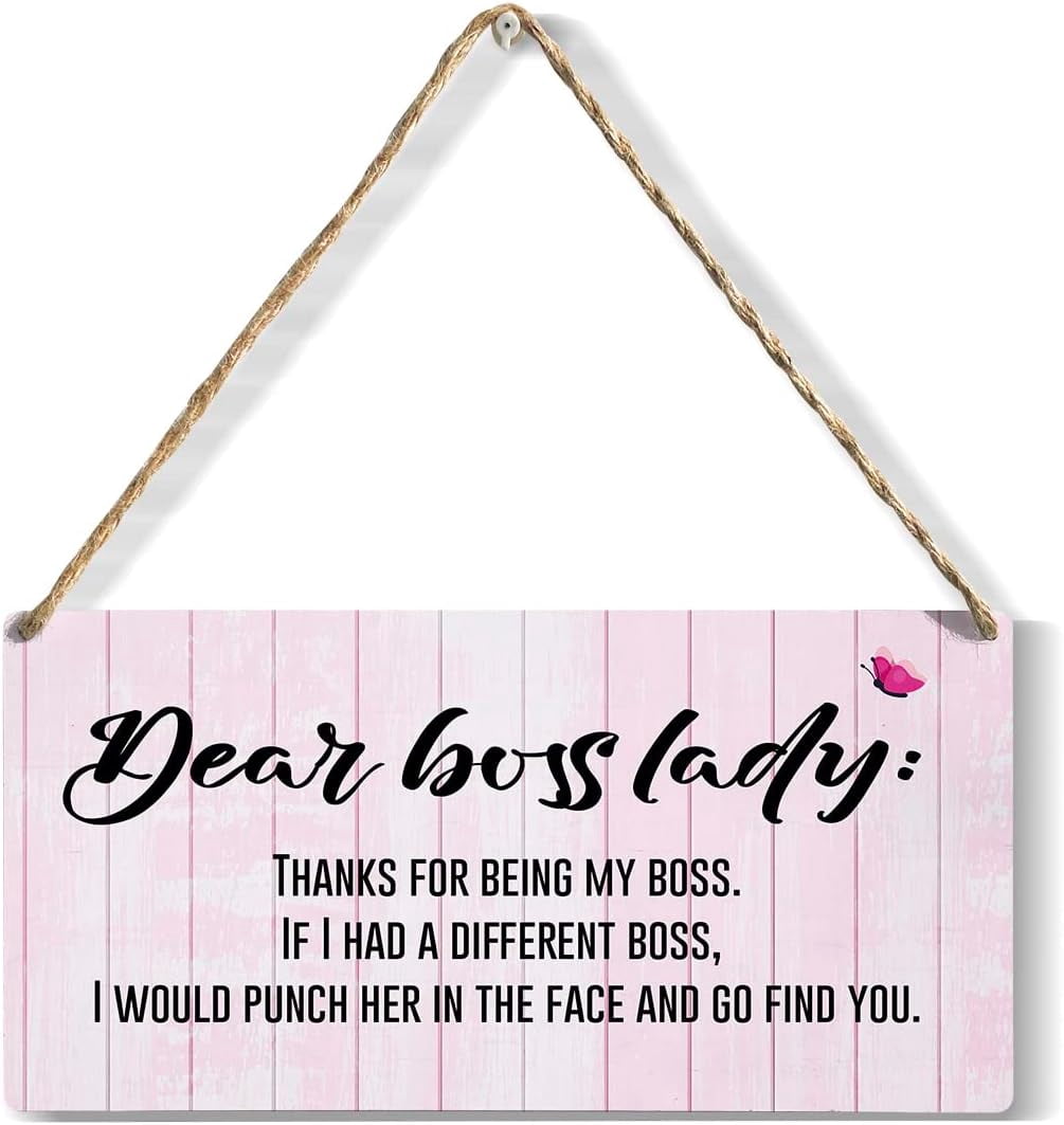 Boss Lady Gifts for Women Dear Boss Lady Thank You for Being My Boss ...