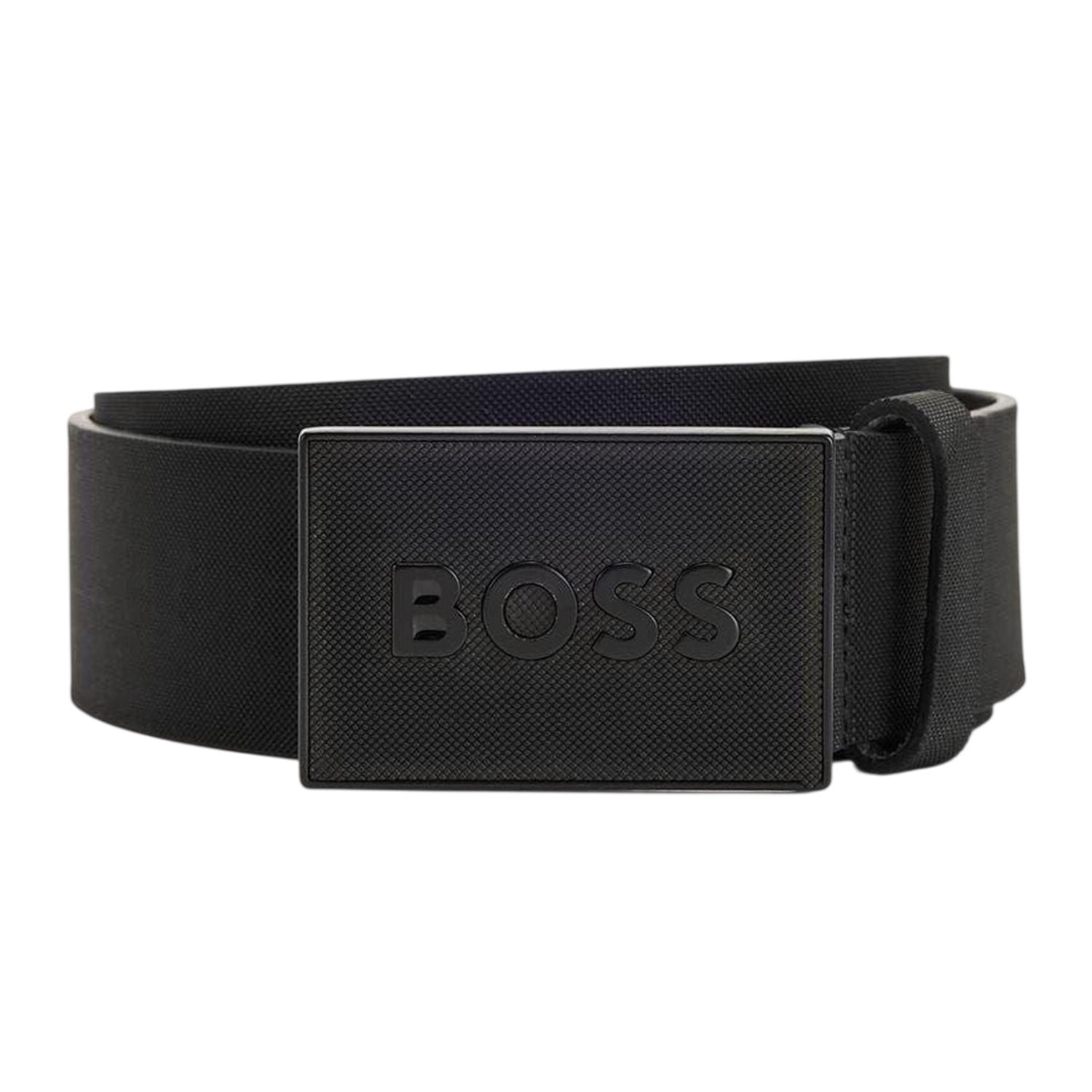 Boss Logo Leather Belt - Walmart.com