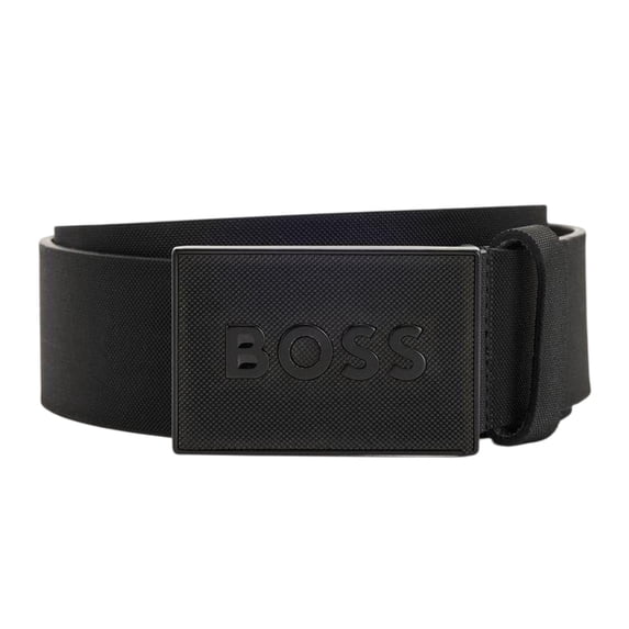 Boss Logo Leather Belt - Walmart.com