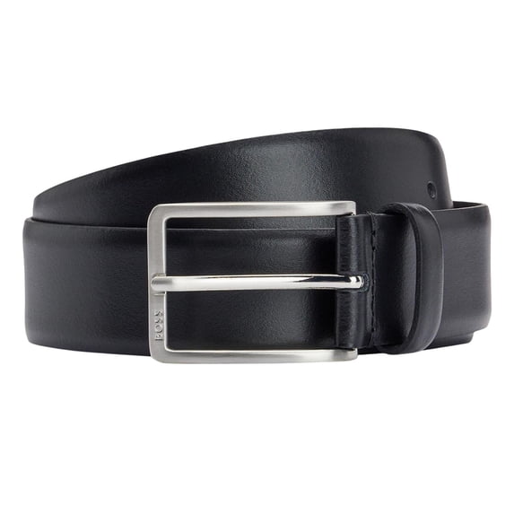 Boss Logo Leather Belt - Walmart.com