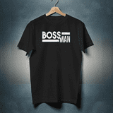 Boss Man Funny Employer TV Show Office Cubicle Humor Gift Unisex T ...