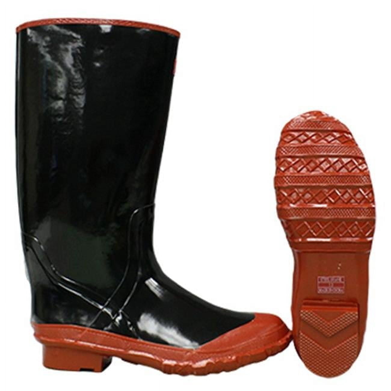 Boss Manufacturing 257034 15 in. Over The Sock Rubber Boot, Black ...