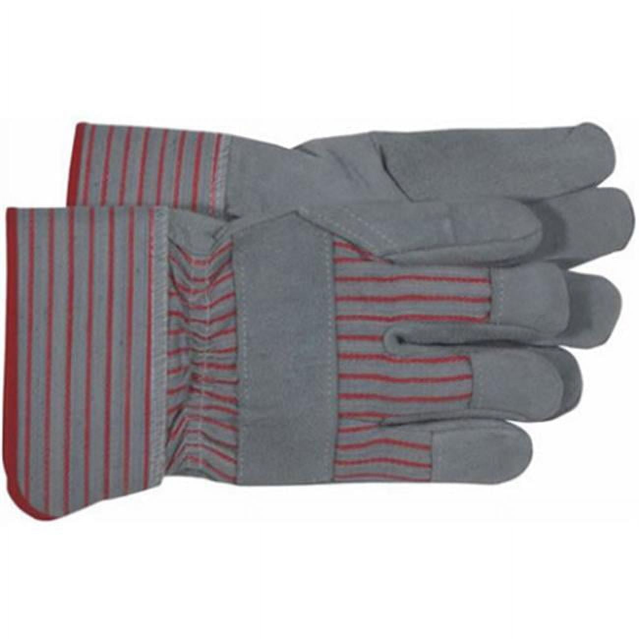 Boss Manufacturing 4093-3 Leather Econo Cuff Split Glove, Large - Pack ...