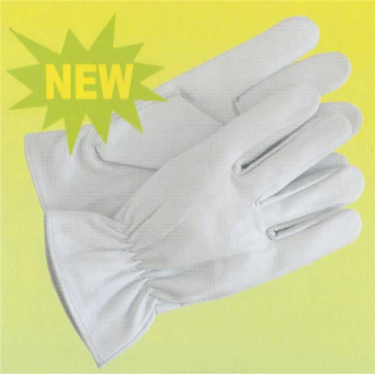 Boss Manufacturing 720144997 4080WM Medium Goatskin Mens Gloves - White ...