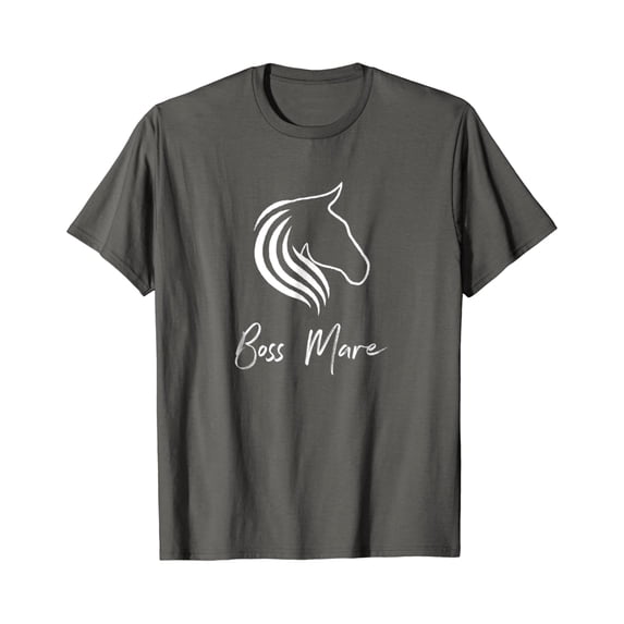 Boss Mare Equestrian Horse Lover T-Shirt - Walmart.com