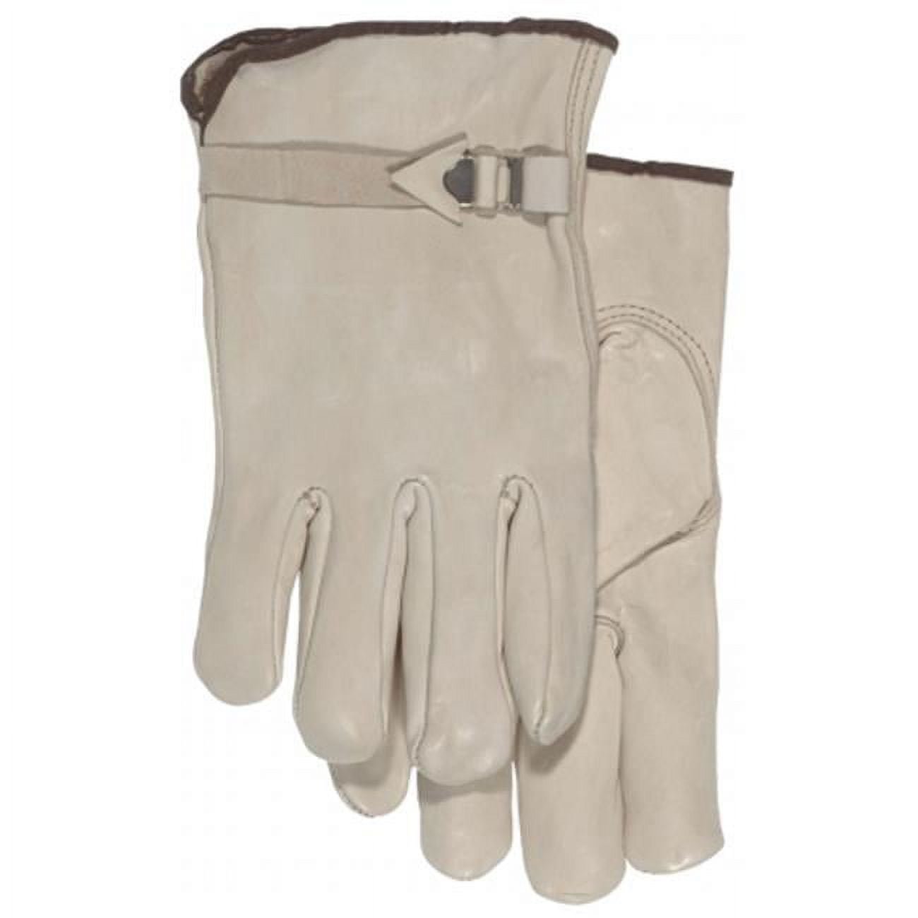 Boss Medium Tan Grain Leather Buckle Gloves - Walmart.com