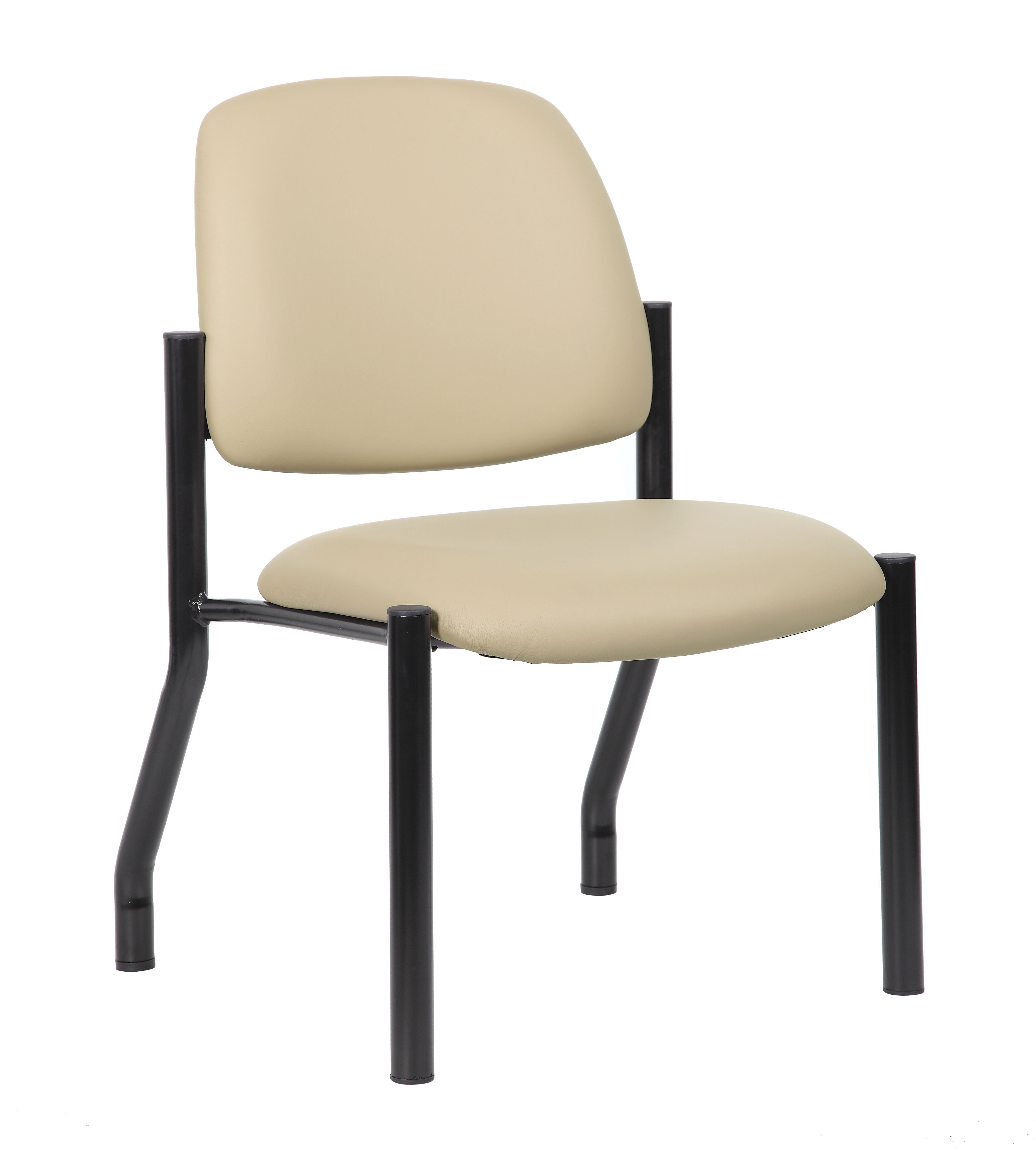 Boss Office Products Big and Tall Antimicrobial Vinyl Armless 300 lb ...