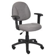 Boss Office Adjustable Chair - Swivel task seating - Walmart Business ...