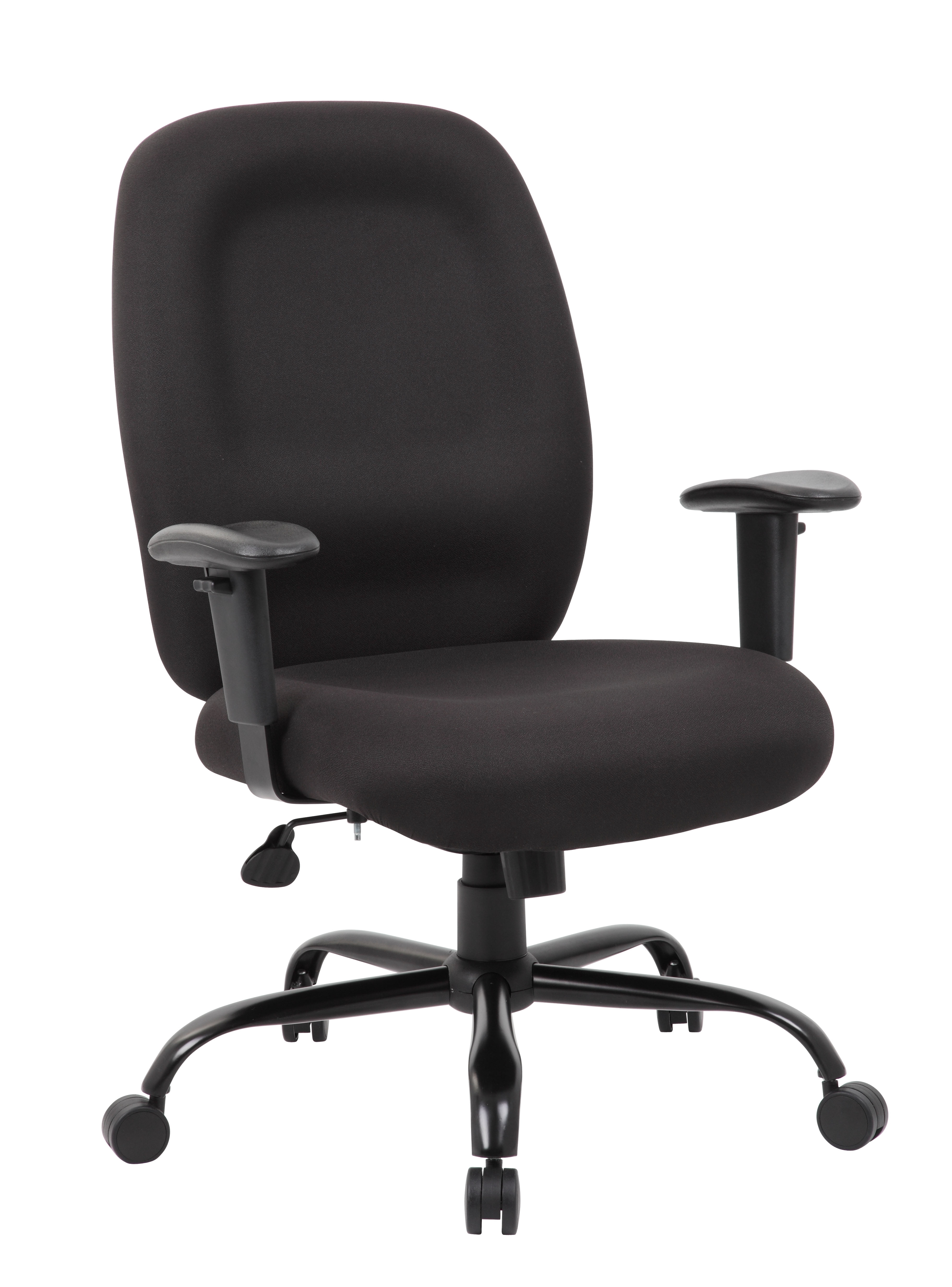 Boss Office Products Big and Tall Heavy Duty Task Chair, Black ...