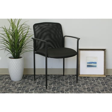 Flash Furniture Comfort Gray Fabric Stackable Steel Side Reception ...