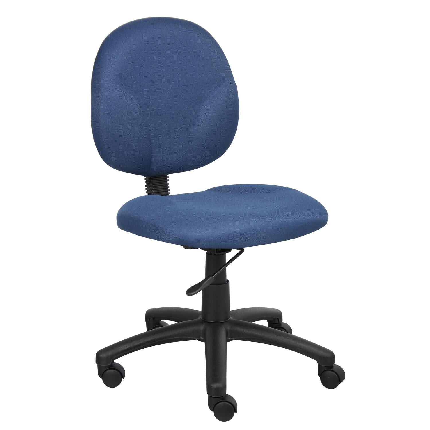 Boss Office Products Mid-Back Armless Ergonomic Office Chair 25W ...