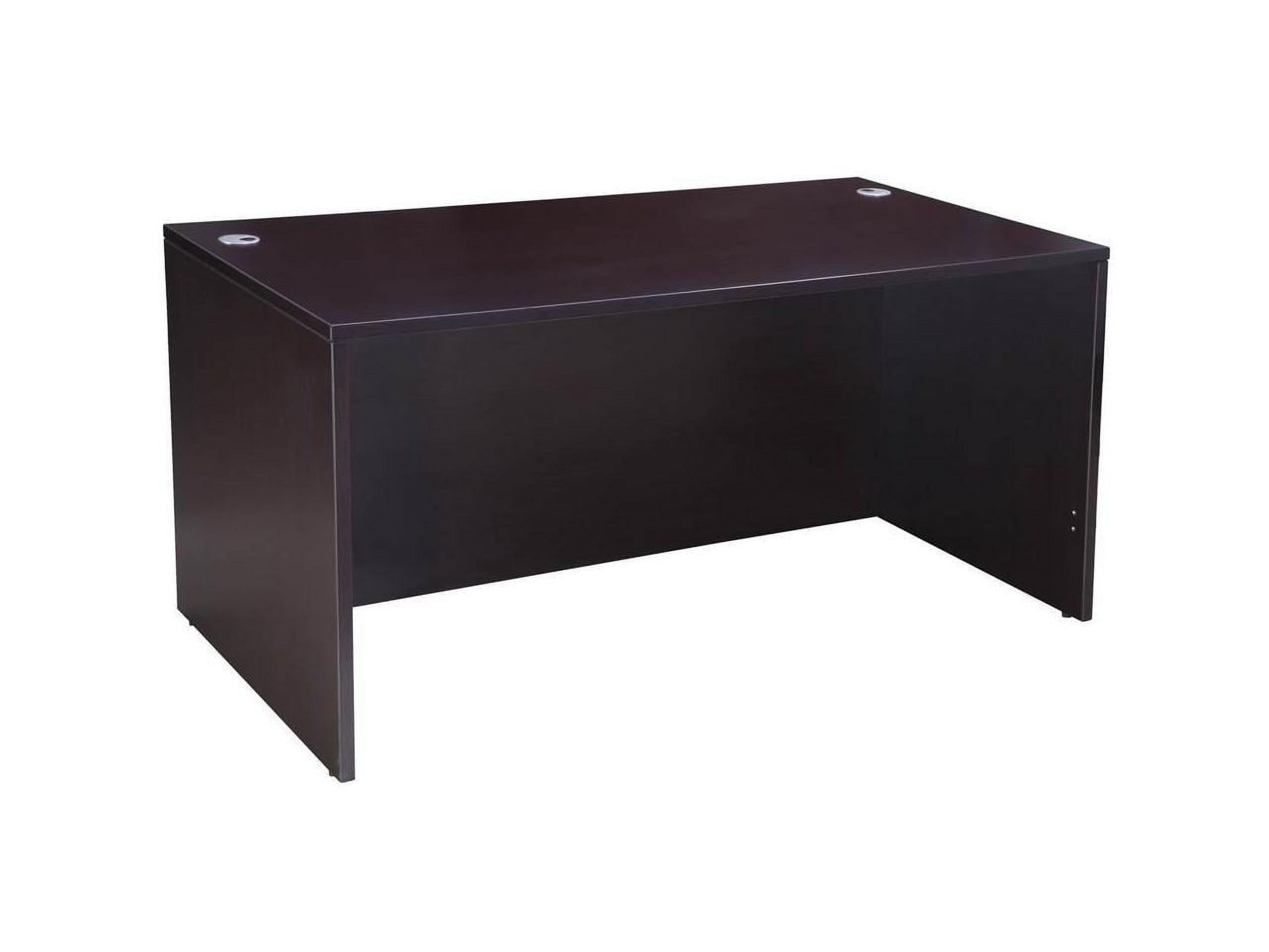 Boss Office Products Mocha 71 inch Desk Shell - Walmart.com